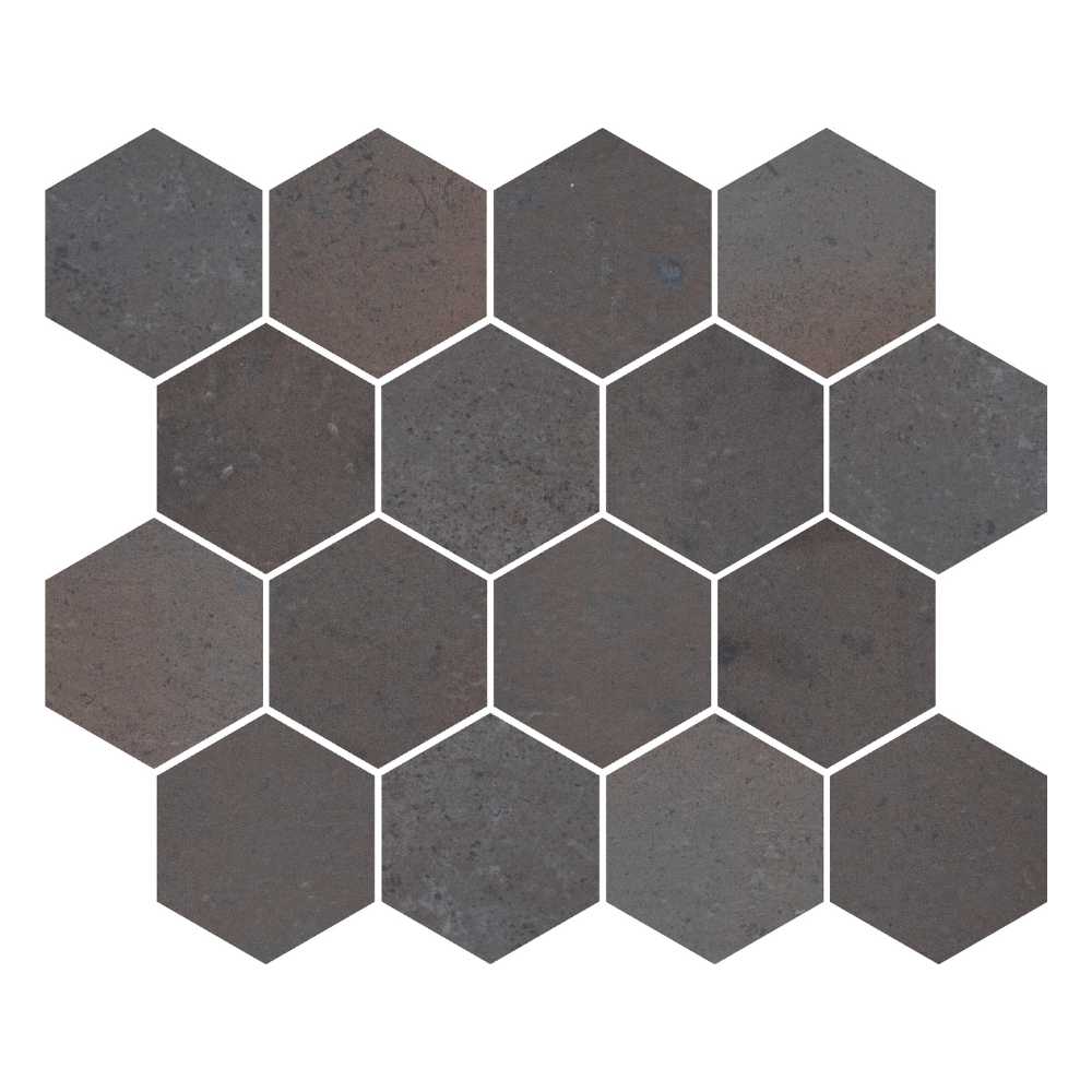 Arsa Hex Mosaic - Cancos Tile and Stone